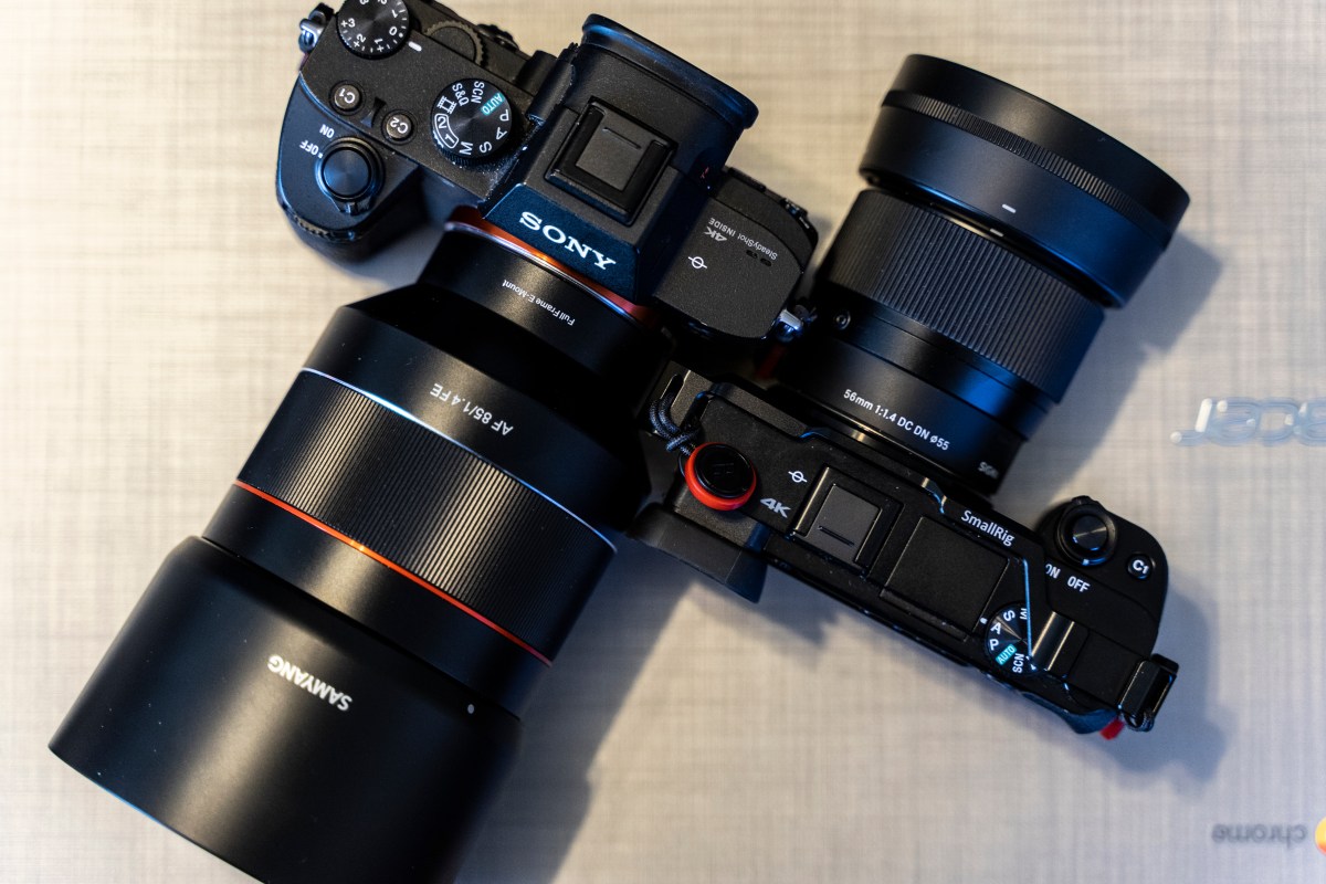 Comparison: 85mm Full Frame and 56mm APS-C. Thank you Sigma. – Eric L ...