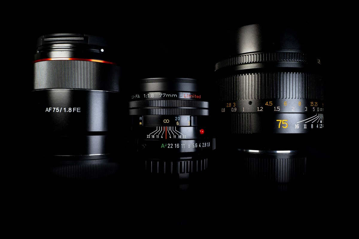 Three paths to a 70mm-ish portrait lens. – Eric L. Woods